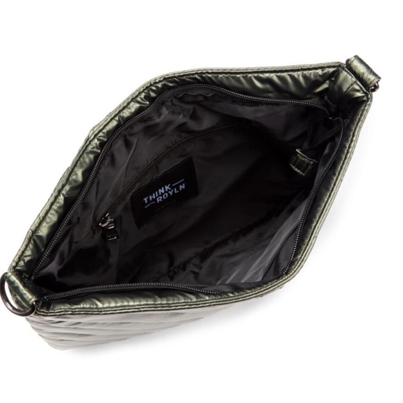 THINK ROYLN | Bags | Nwt Think Royln The Wanderer Quilted Crossbody Bag Pearl Olive Green ...